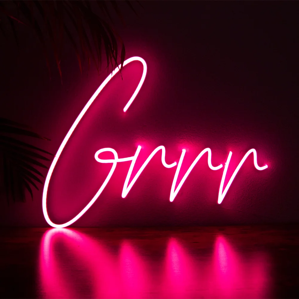 RGB LED Neon Sign Grrr - Unieke Opvallende Neonverlichting - Sfeerbaas