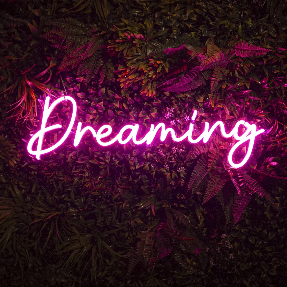LED Neon Sign Dreaming - Sfeerbaas